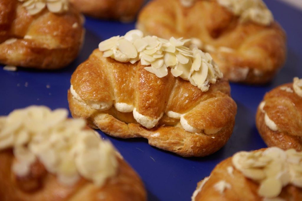 Prebaked Almond Croissant (large) – Chez Jean-Claude Patisserie